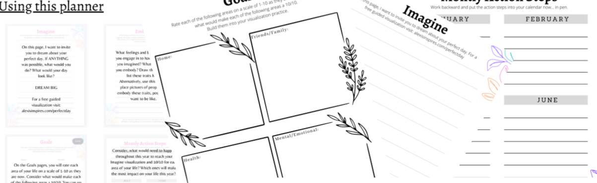 Planner Preview – Alexis Inspires